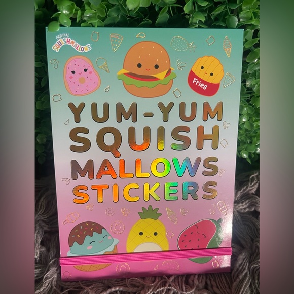 Squishmallows | Toys | New Squishmallows Sticker Book Food Themes ...